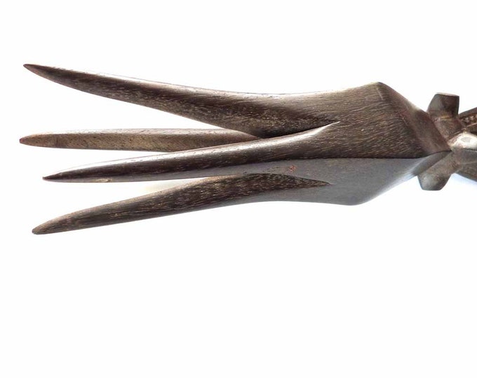 19th Century Fijian Tribesmen Cannibal Fork Iculanibokola Ceremonial ...