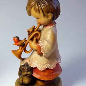 2 Maple Wood Hand Carved Juan Ferrandiz ANRI & TORIART Italian ...