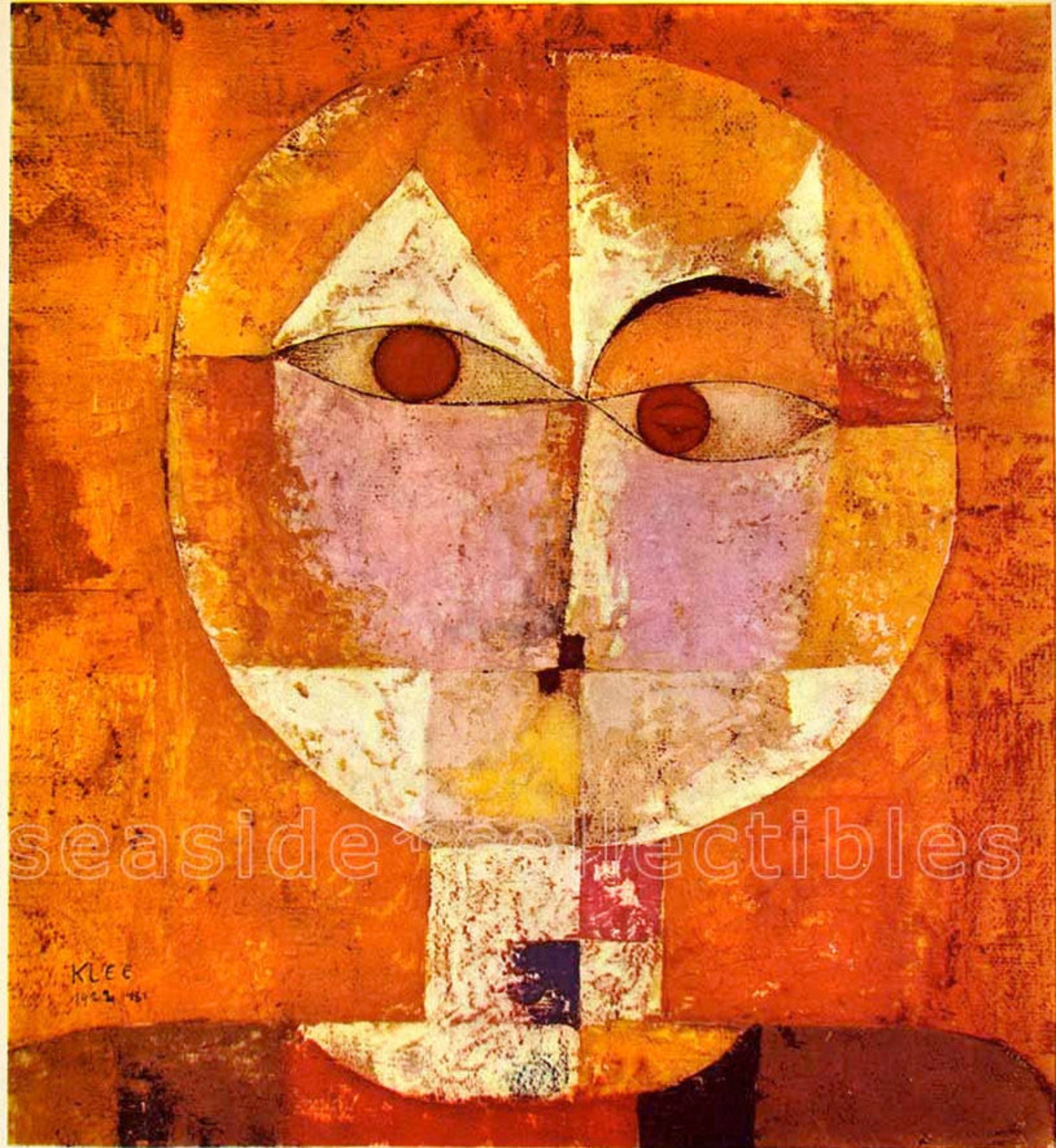 1922 SENECIO Paul Klee Post Peinture graphique moderniste | Etsy