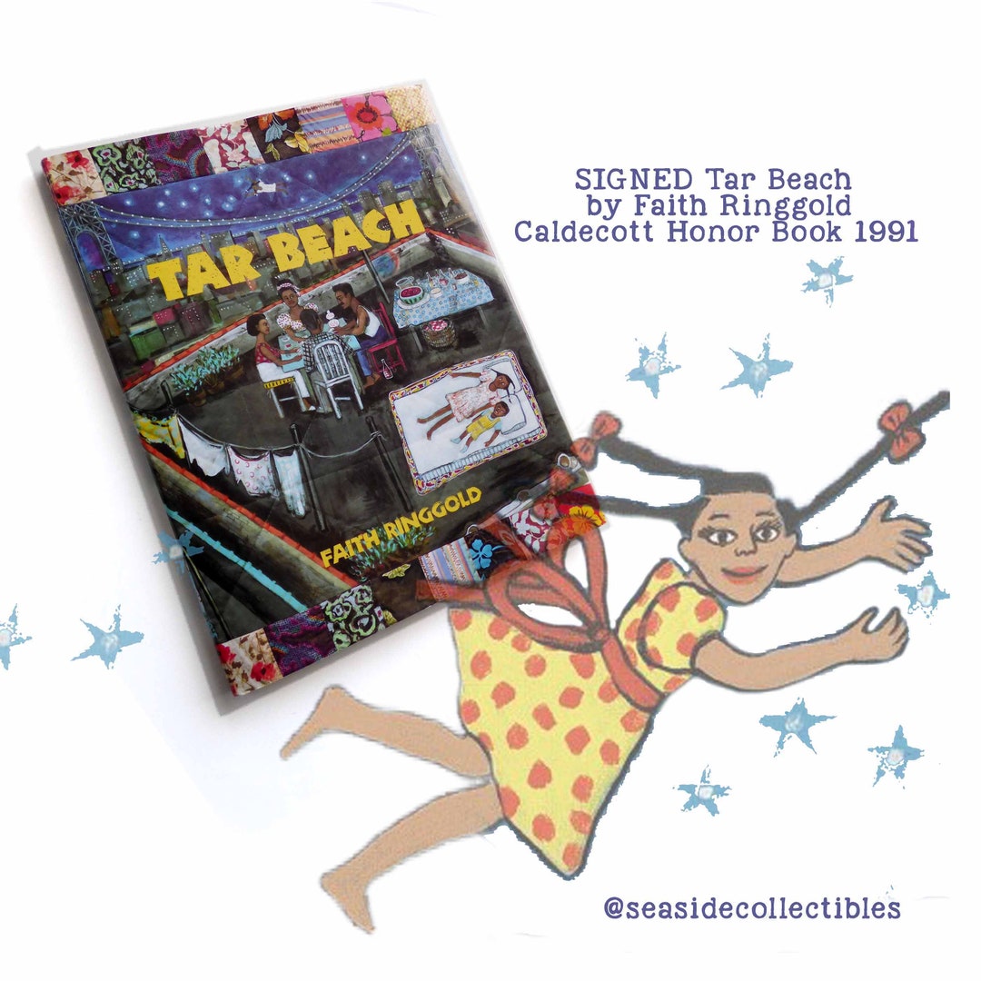 Signed TAR BEACH Written & Illustrated by Faith Ringgold 1991 Vintage ...