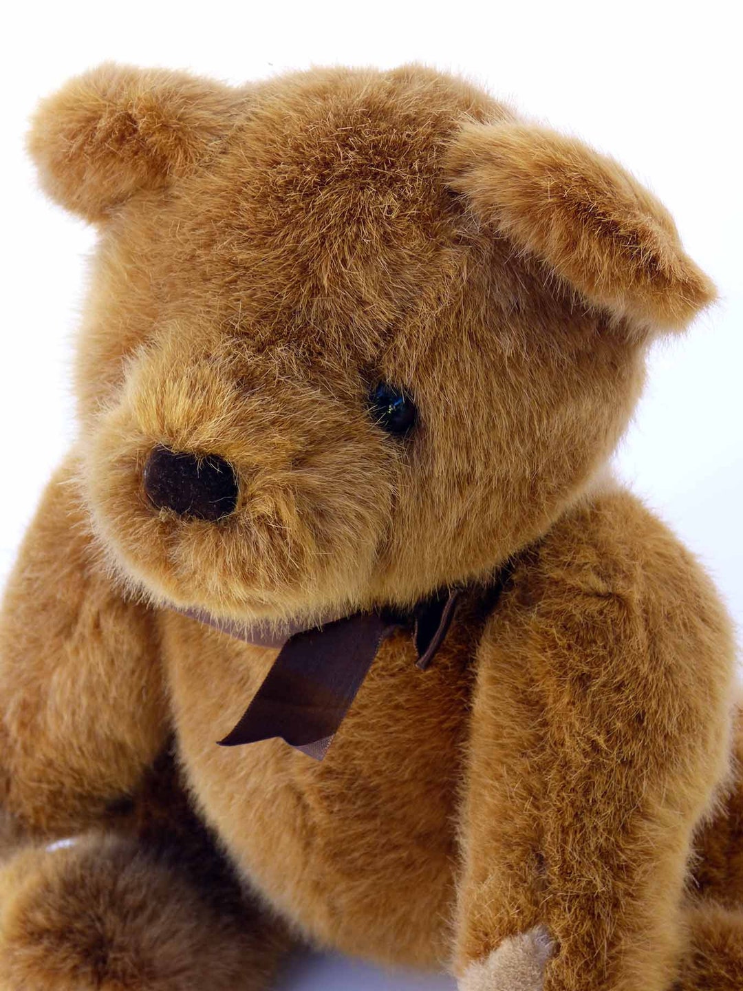 Mervyns Playful Pals Brown Plush Teddy Bear Bow Stuffed Animal - Etsy