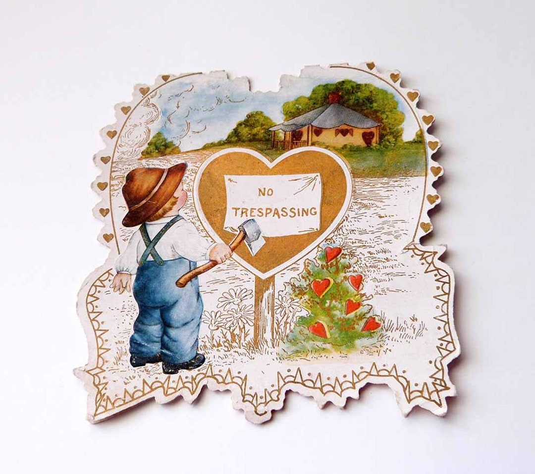 1940s Valentine Cards Choose From Die Cut Lace Edge Stand up Whitney ...