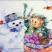 1980s Vintage Mary Hamilton Illustrated Holiday Greeting Cards by ...