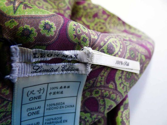 Unisex Designer LEO MAX Limited Edition All Silk Khak… - Gem