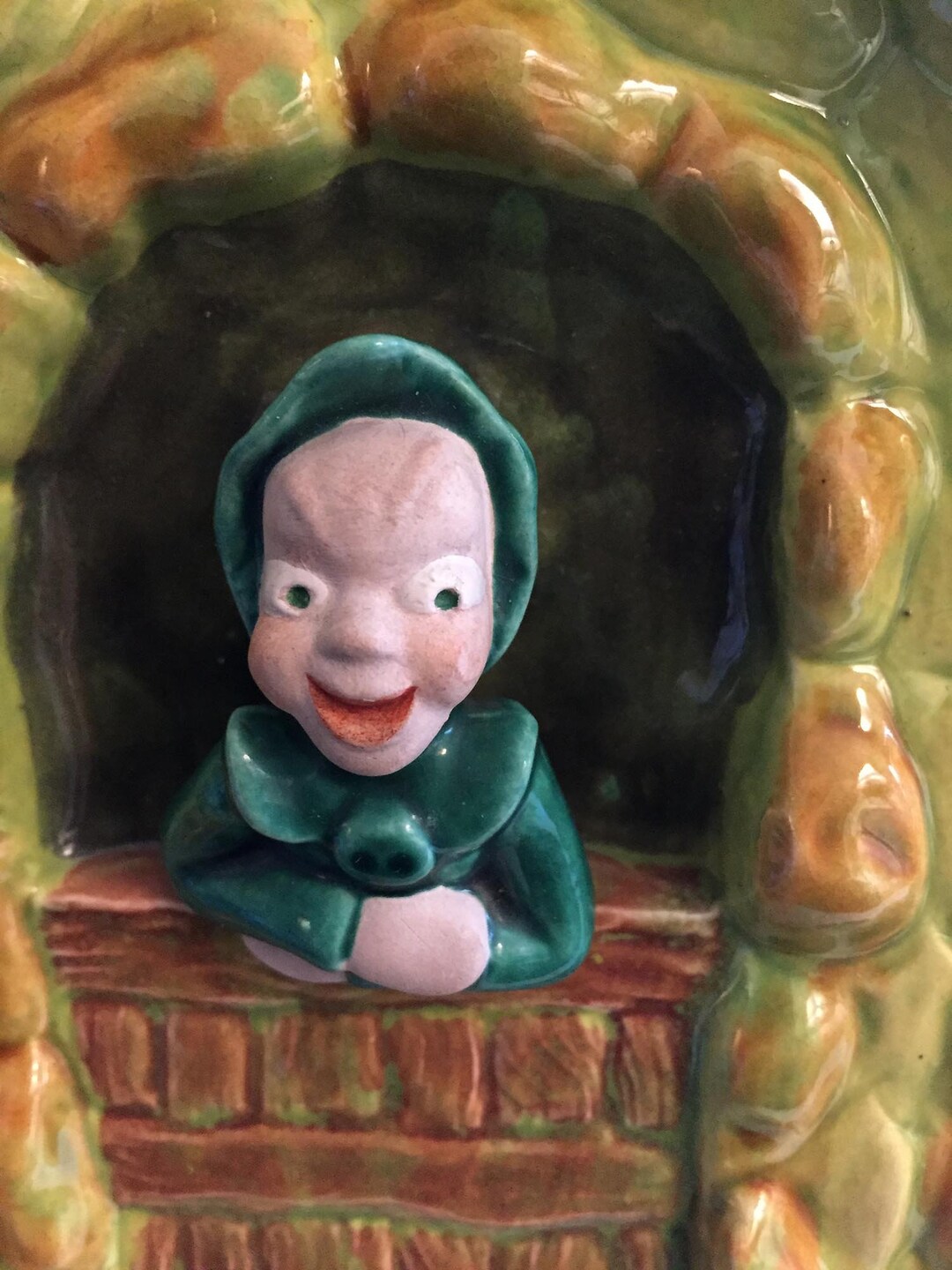 WELCOME to My Home Artist Millesan Drews Vintage 1930s Large Elf Imp ...