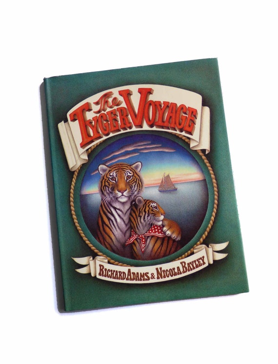 The Tyger Voyage by Richard Adams Illustrated by Nicola Bayley - Etsy