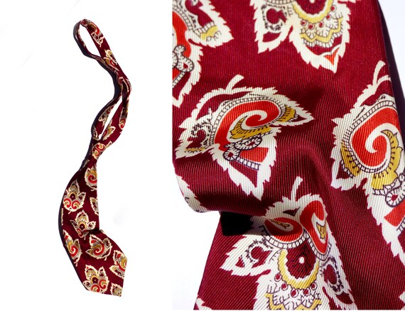 Early 1940s Fire Starter Necktie Made in California b… - Gem