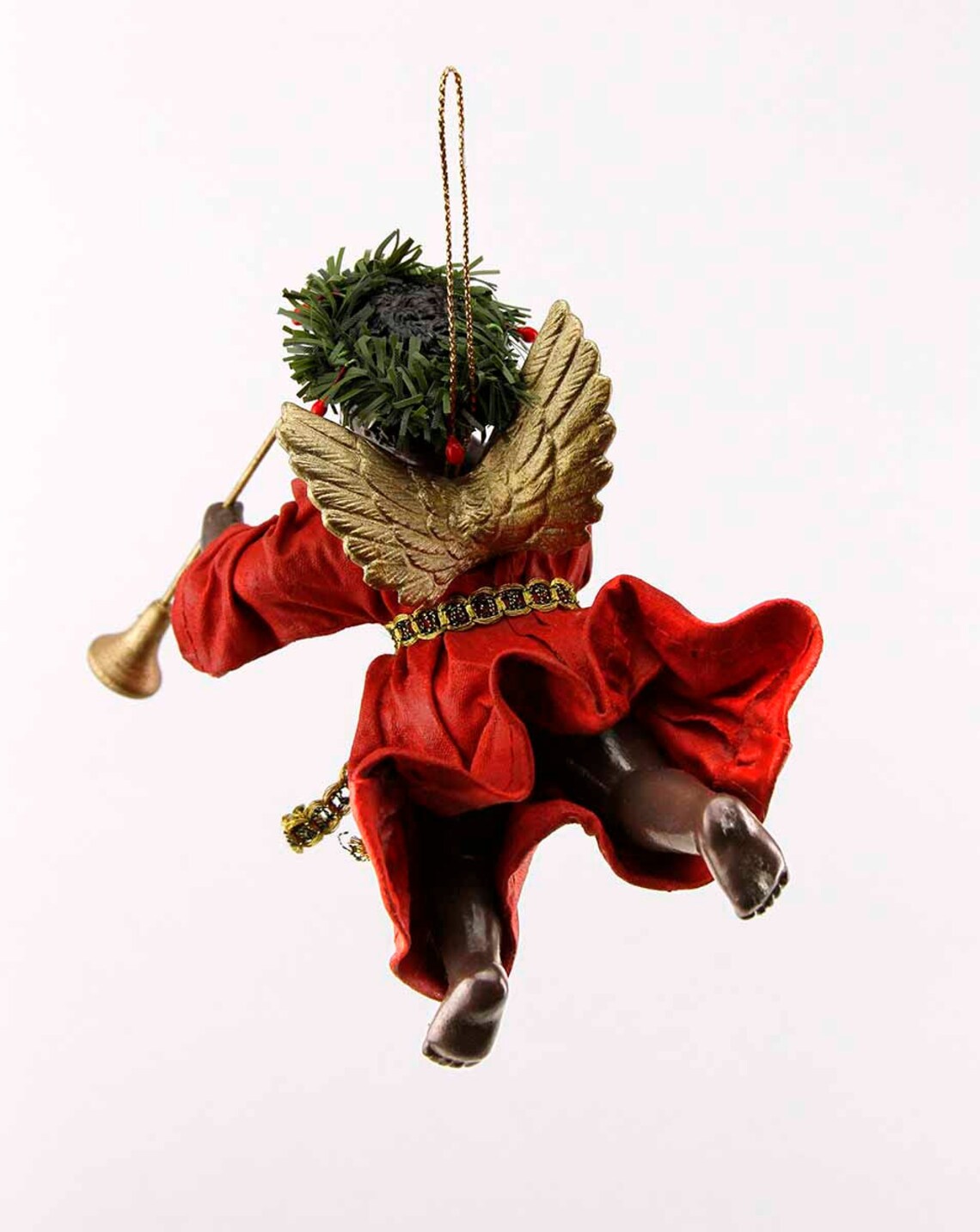 Sweetest Black Angel in Red Cherub Baby Clothtique Fabric - Etsy