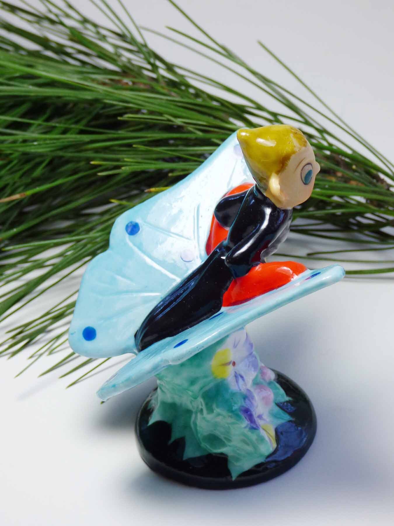 Take Off Vintage Insect Like Pixie Riding Flying Blue - Etsy