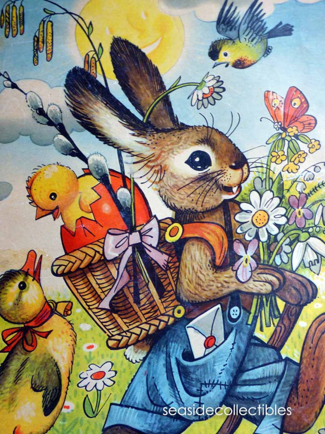 1961 Pop-up Book Ricky the Rabbit Springtime Story 1st Edition - Etsy