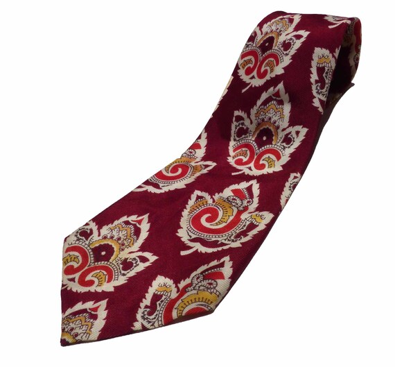 Early 1940s Fire Starter Necktie Made in California b… - Gem