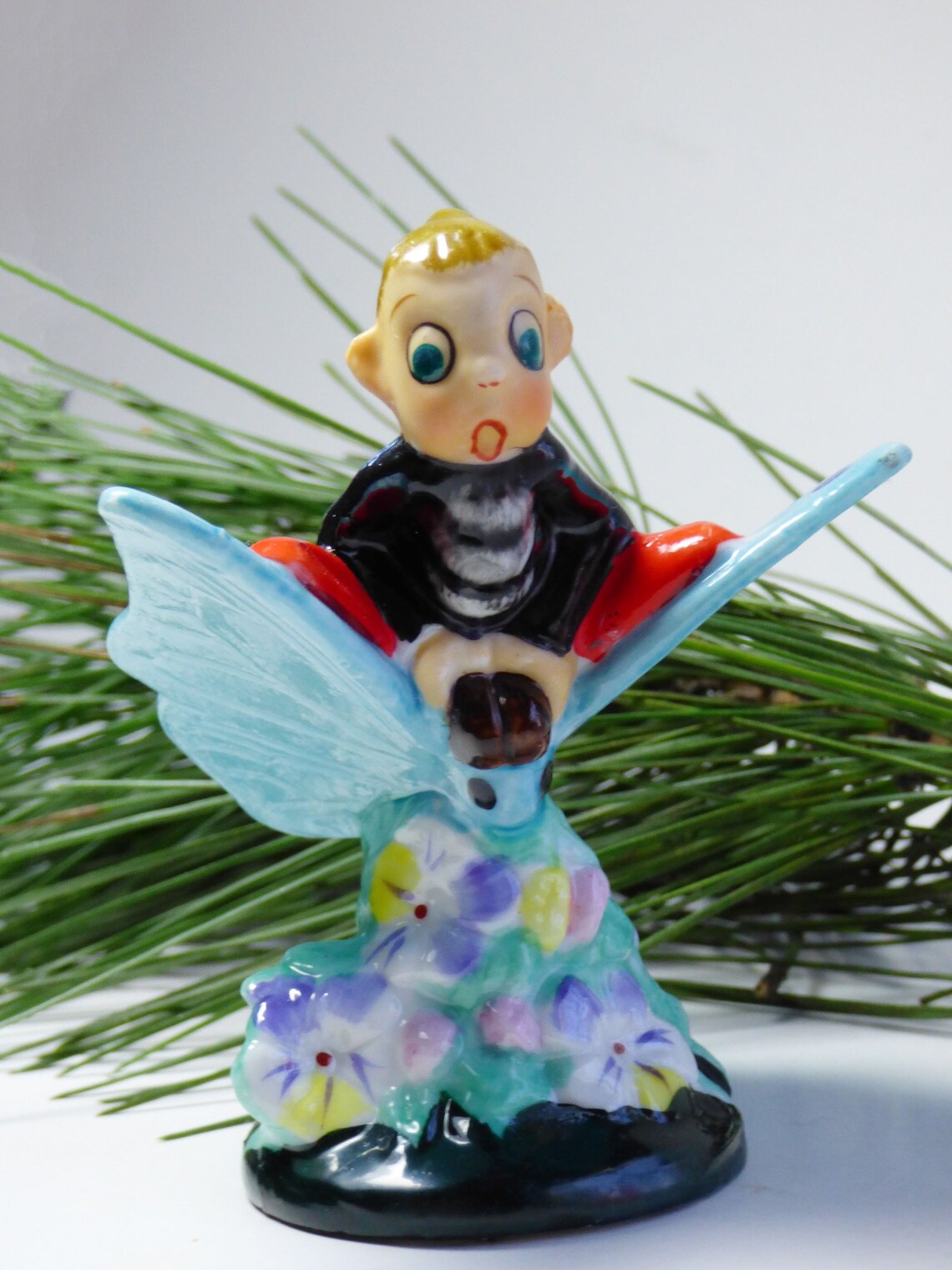Take Off Vintage Insect Like Pixie Riding Flying Blue - Etsy