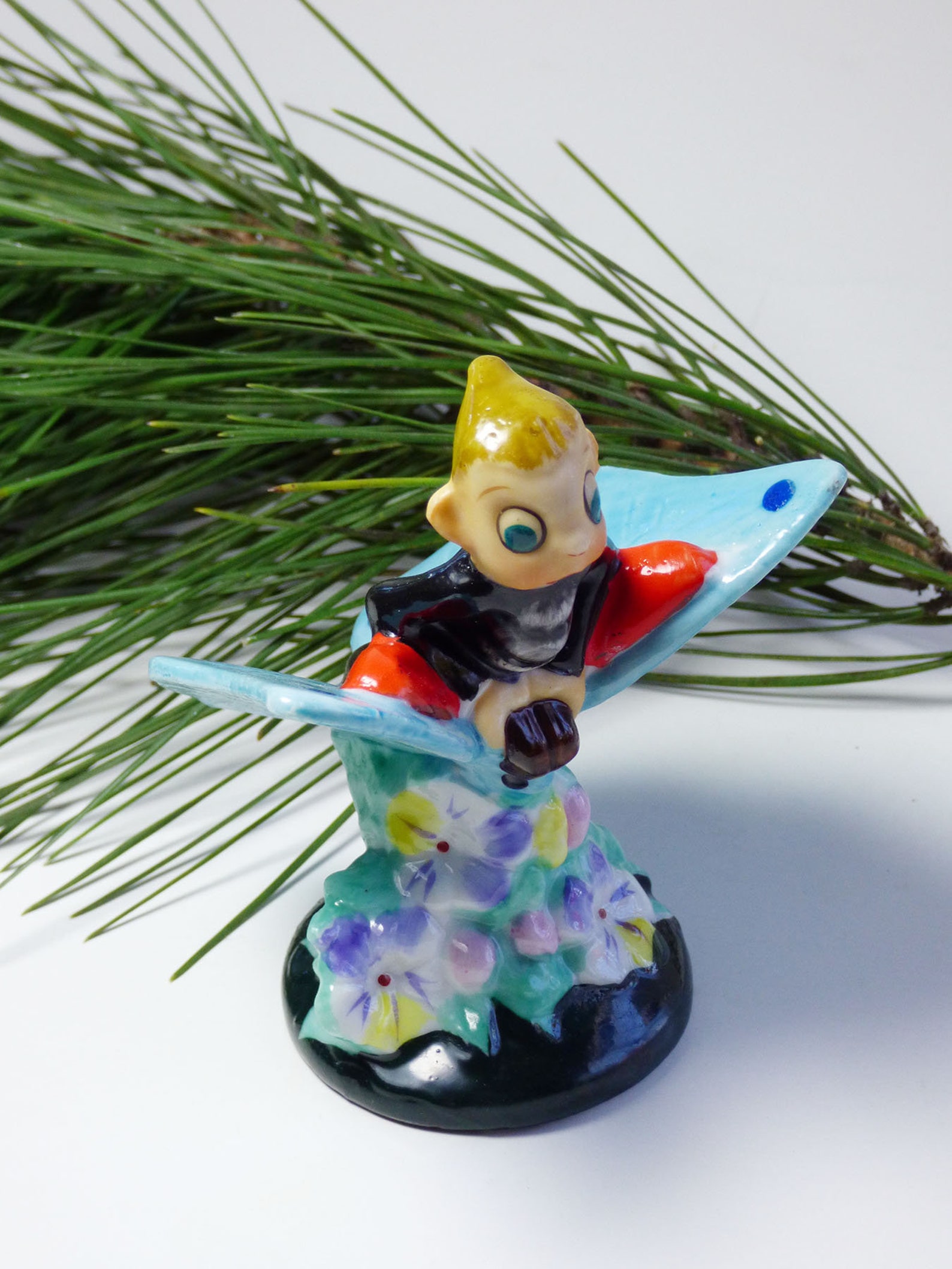 Take Off Vintage Insect Like Pixie Riding Flying Blue - Etsy