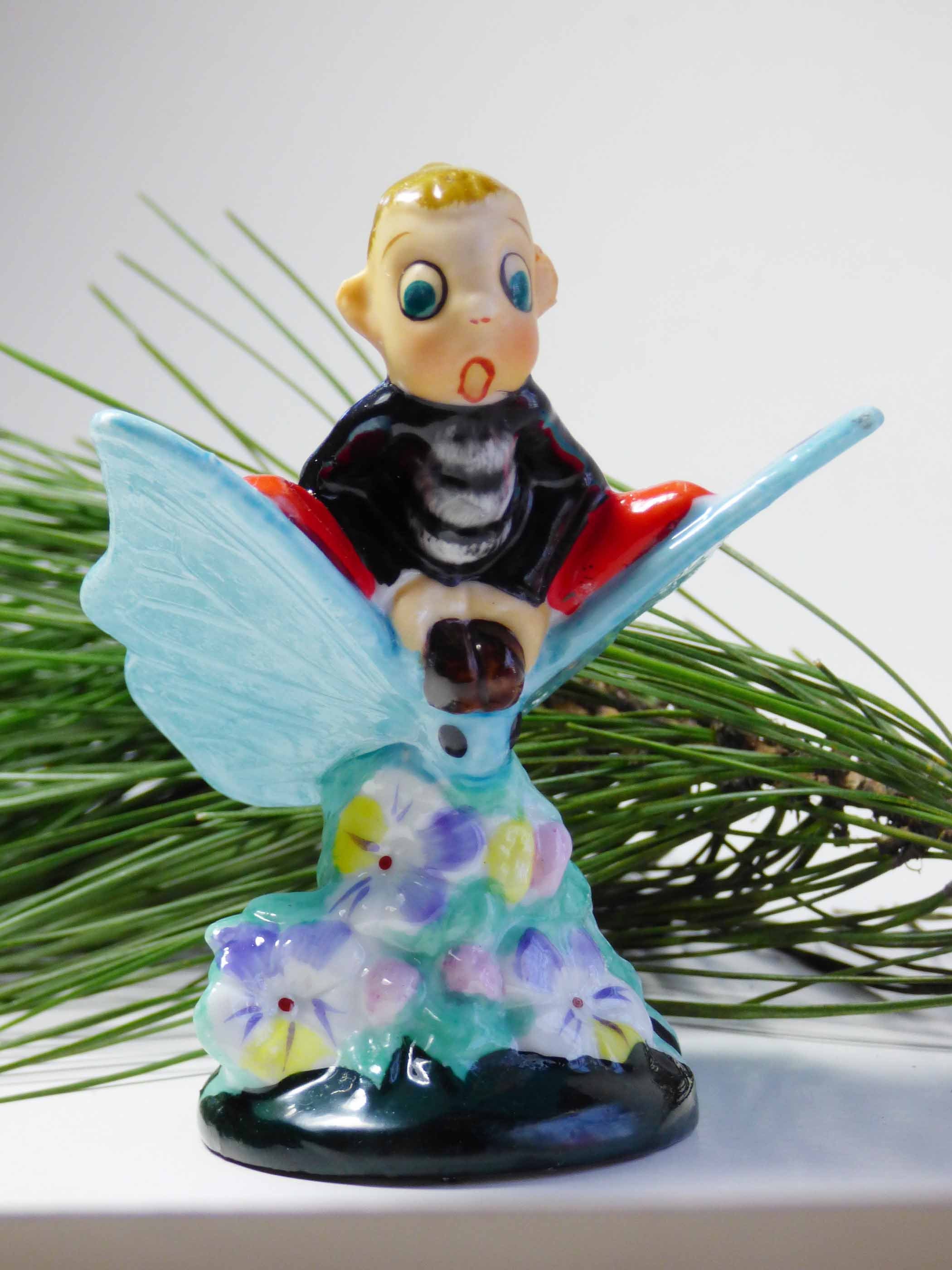 Take Off Vintage Insect Like Pixie Riding Flying Blue - Etsy