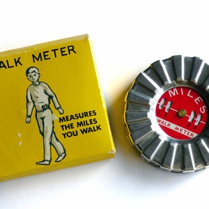 Walk Meter Measures the Miles You Walk Made in Hong Kong 1960s Toy ...