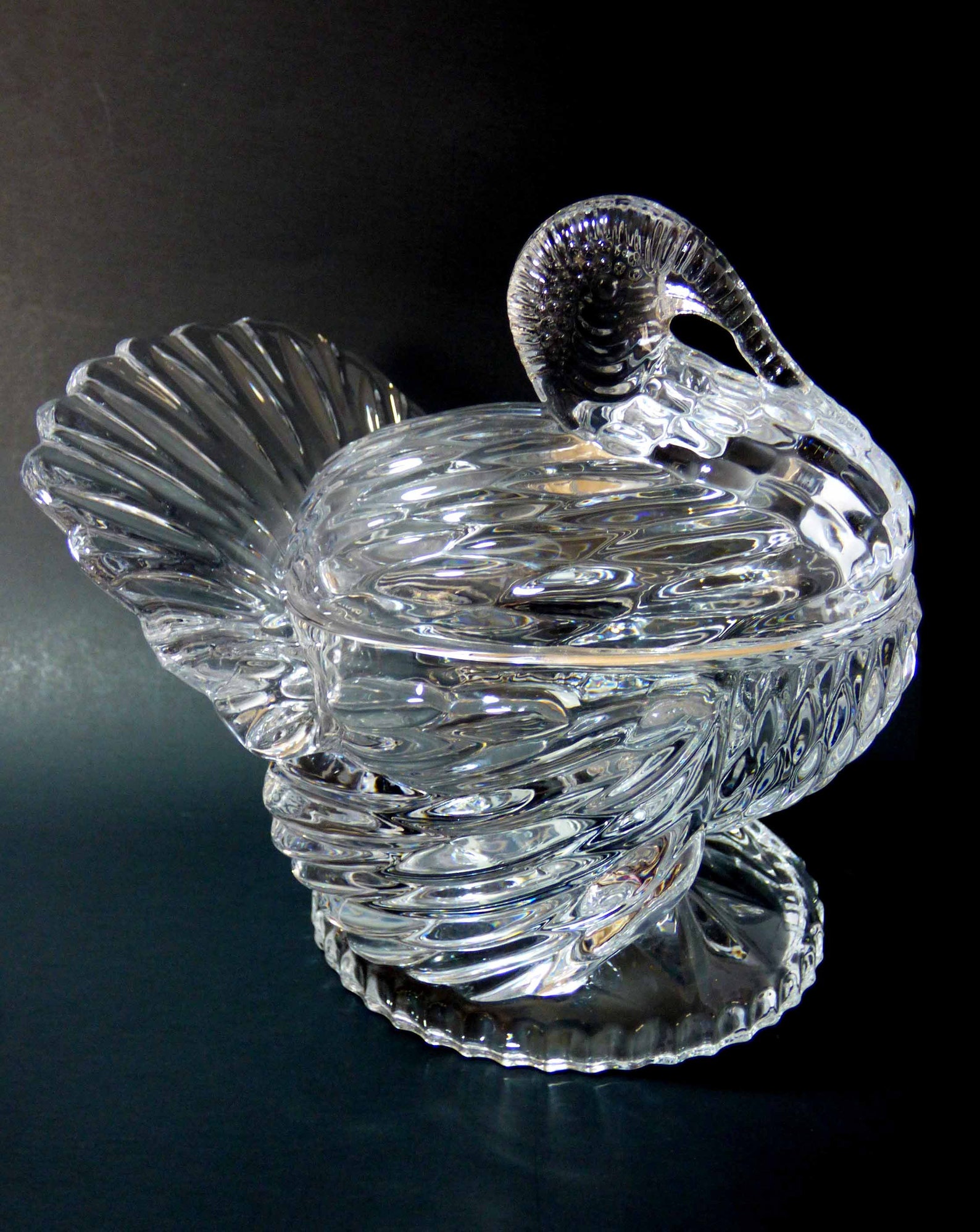 Large Crystal Turkey Shannon Crystal Designs of Ireland Turkey - Etsy