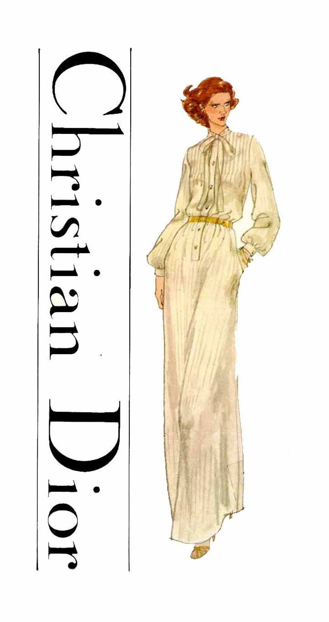 Vintage 1970s Vogue Paris Original CHRISTIAN DIOR Sewing - Etsy