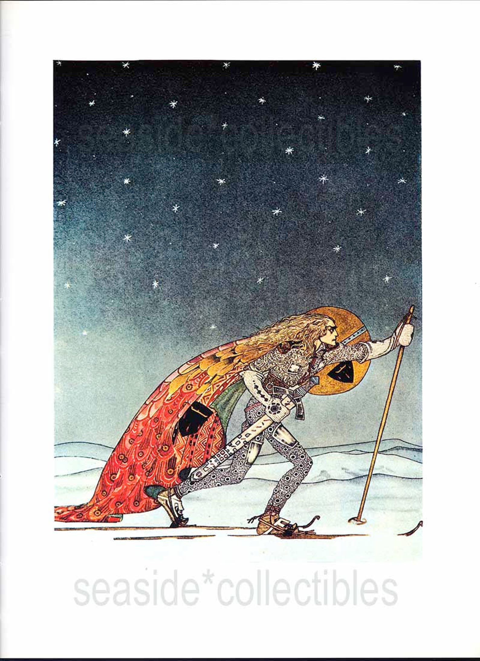 Kay Nielsen Vintage 1st ED 1970s Fairy Tale Book Art Plate so - Etsy