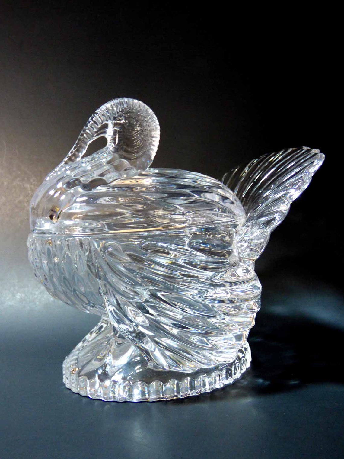 Large Crystal Turkey Shannon Crystal Designs of Ireland Turkey - Etsy