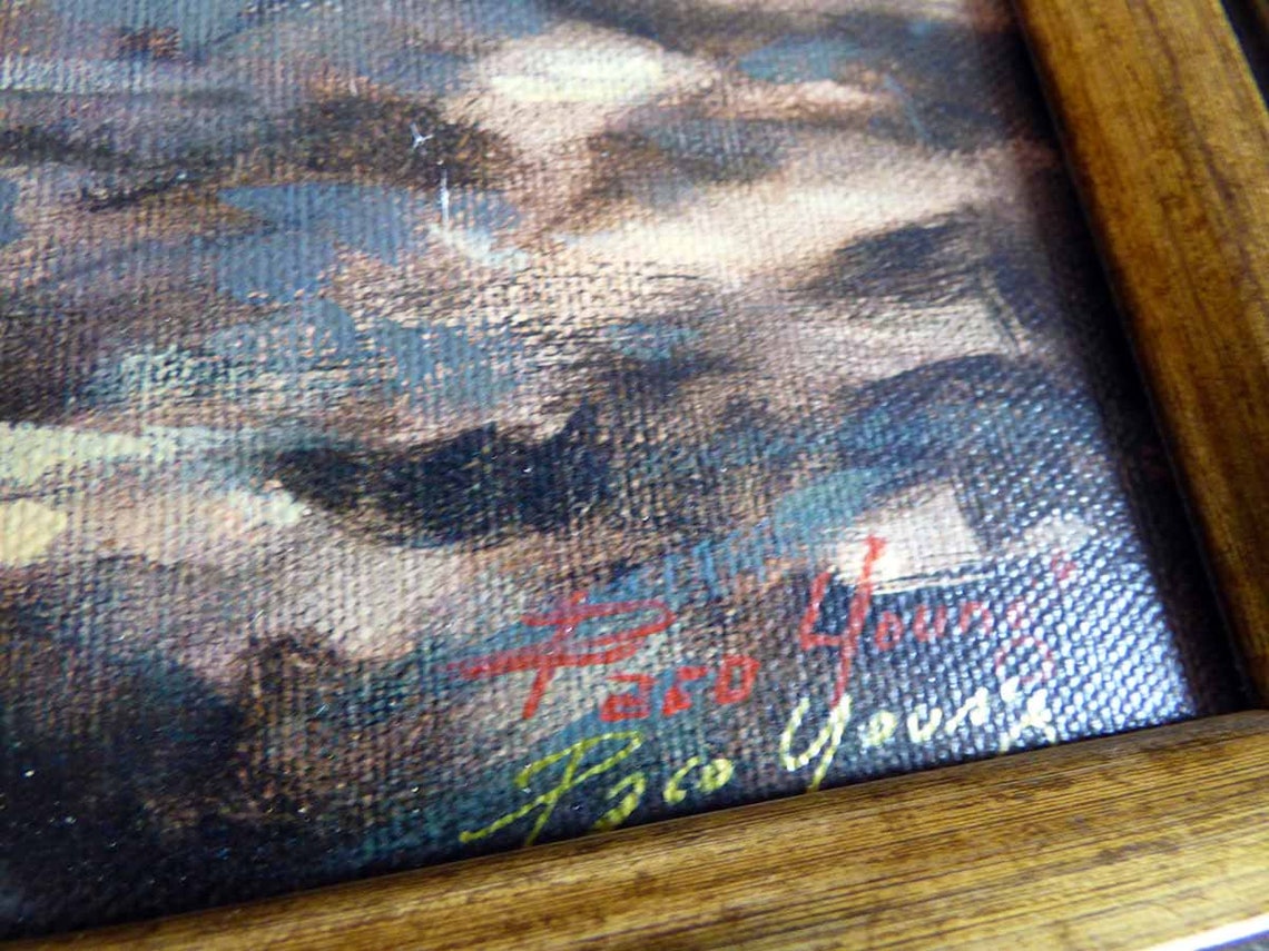Paco Young Hand Signed Hand Numbered Limited Edition Textured - Etsy