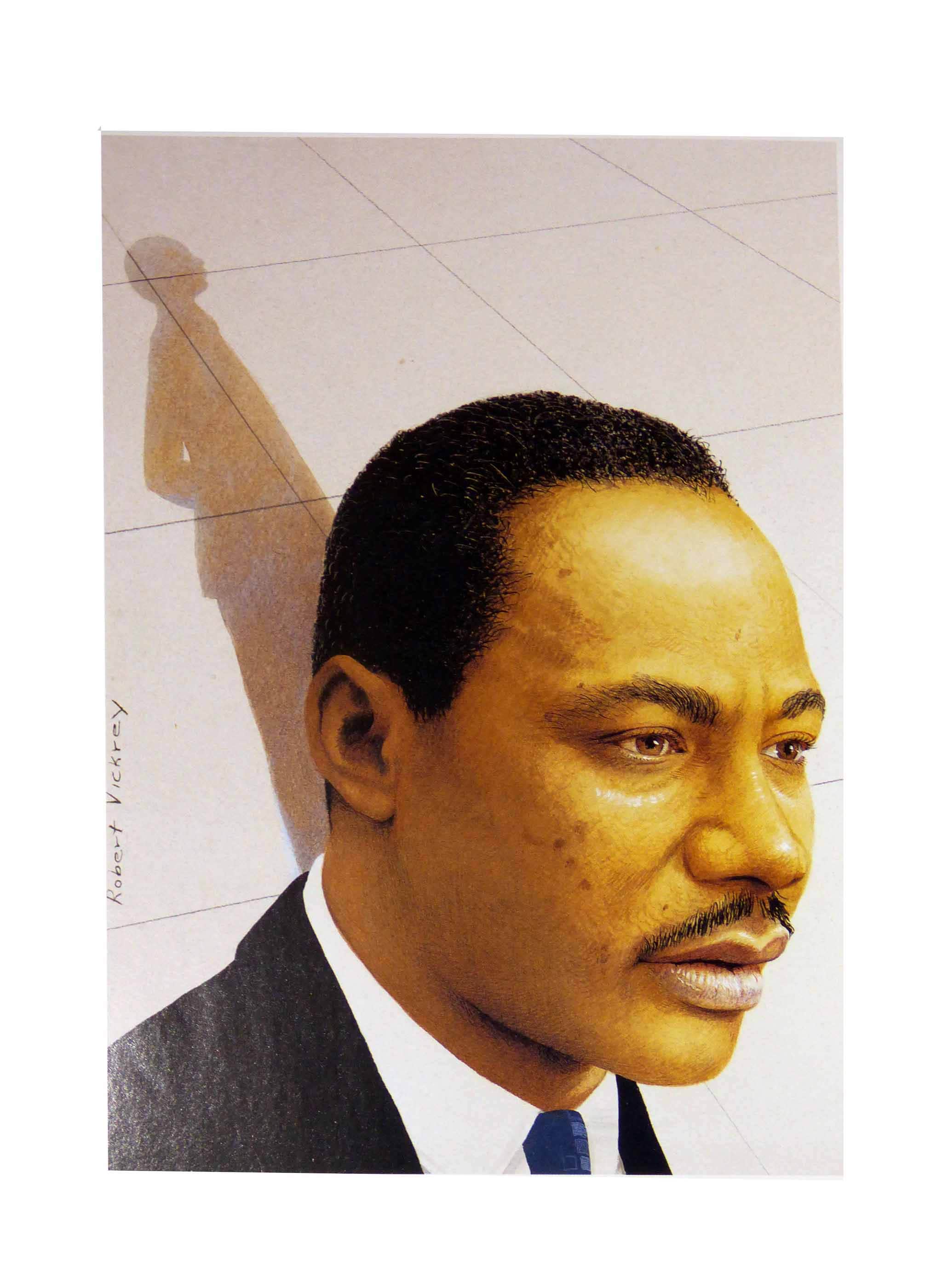 MLK Martin Luther King 1990s Full Color Lithos Museum Book Time ...