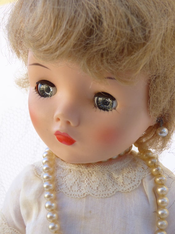 1957 Eegee Little Debutante Doll Cream White Country Wedding - Etsy