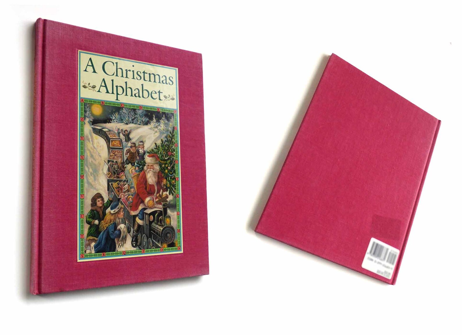 A Christmas Alphabet Poem by Carolyn Wells Illustrations - Etsy