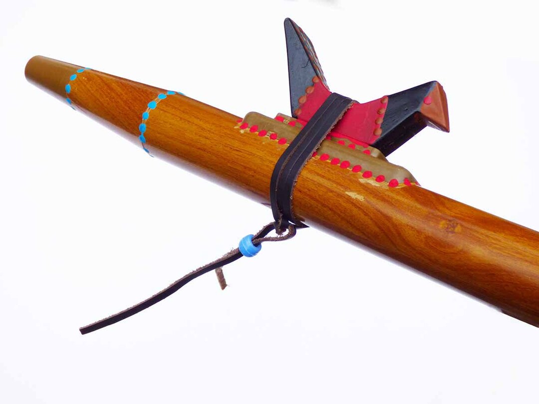 Vintage Bamboo Native American Flute Low Key F Tribal Earth - Etsy