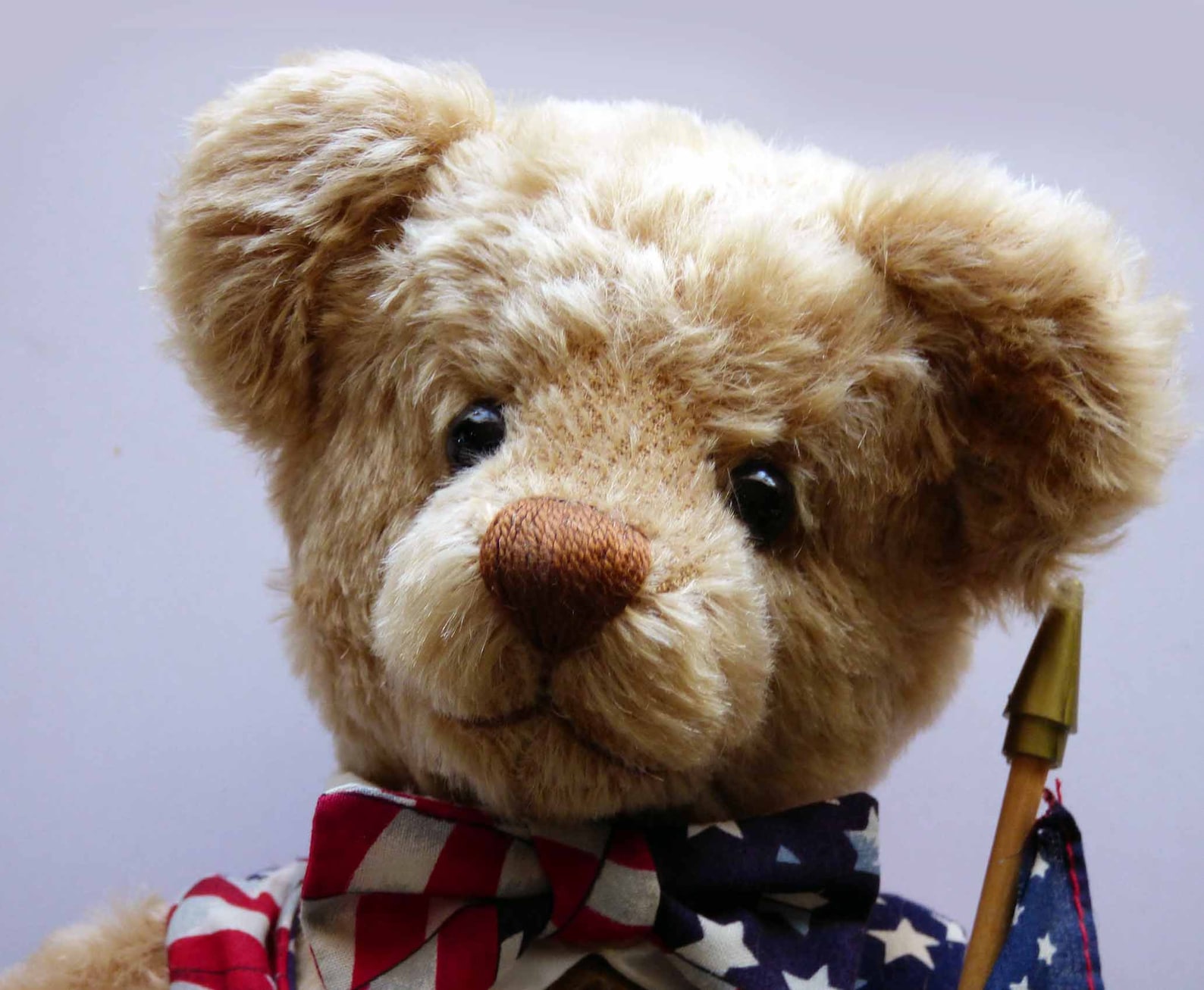 Patriot Bear 1998 Janet Wilder Artisan Bear 16 Mohair | Etsy