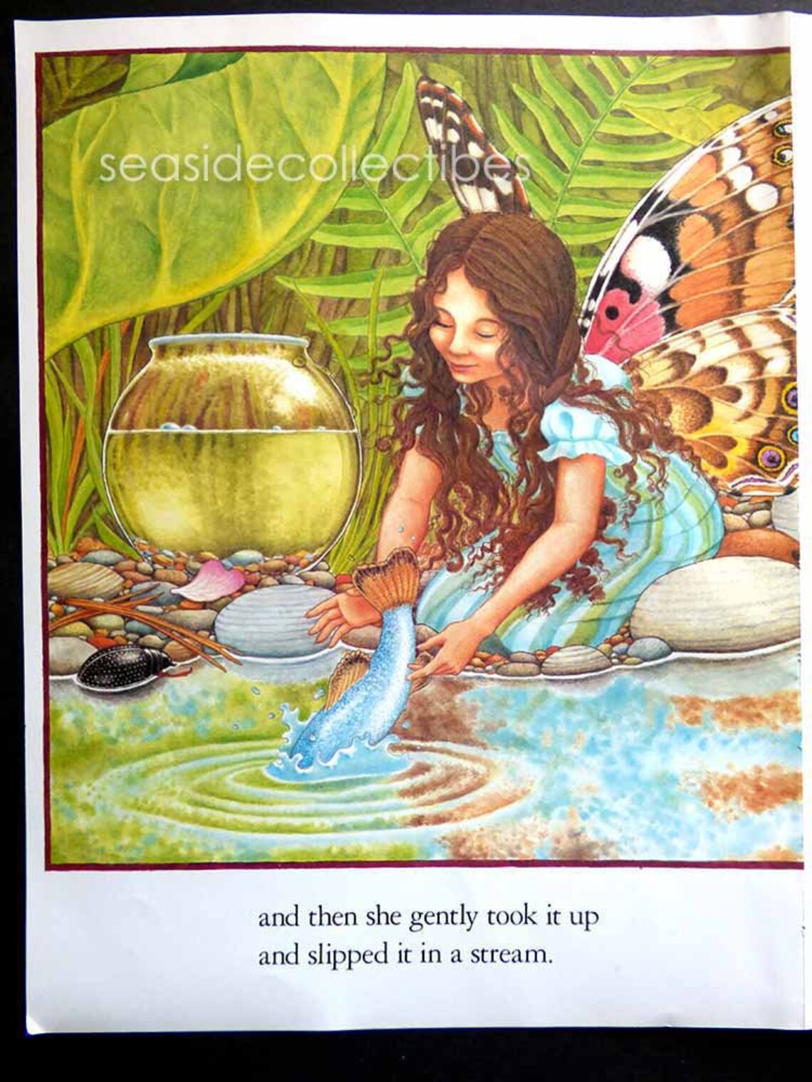 1980 Jamichael Henterly Illustrates A Fairy Went A-marketing - Etsy