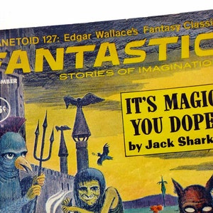 Fantastic Stories of Imagination Digest Cover by Lloyd Birmingham ...