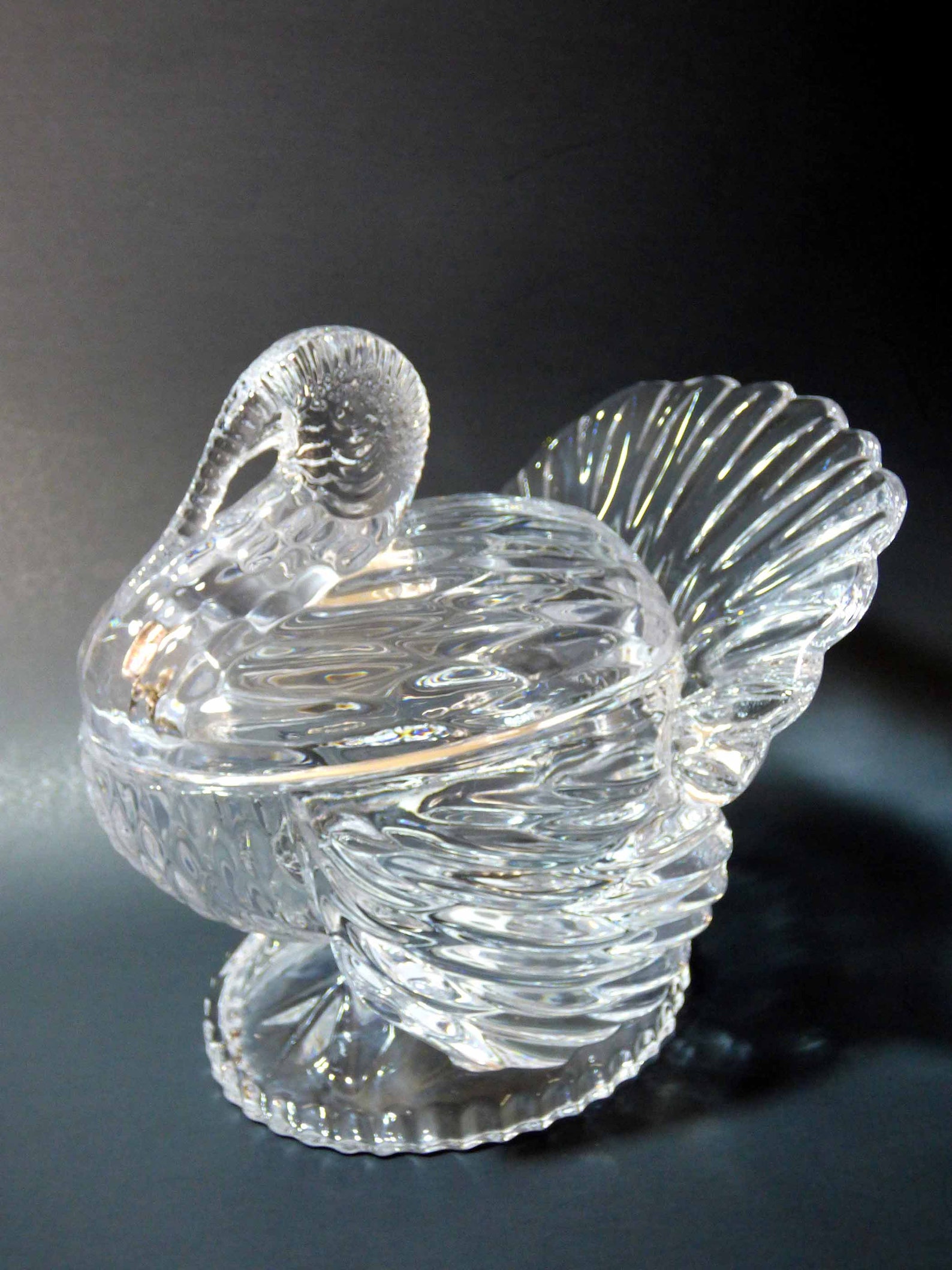 Large Crystal Turkey Shannon Crystal Designs of Ireland Turkey - Etsy