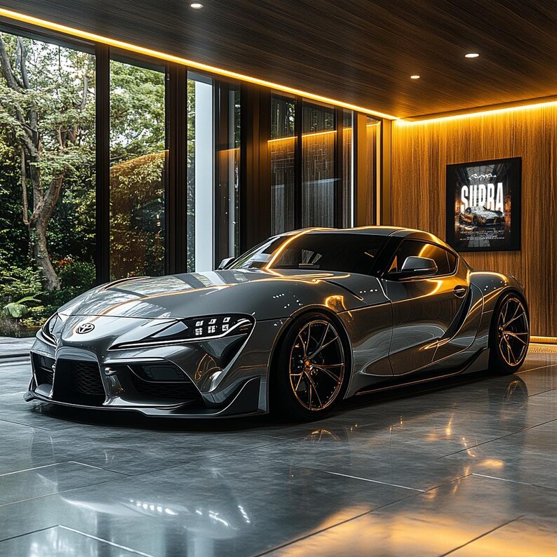 Poster Toyota Supra A90 Legacy Digital Art Poster (65x50 Cm) Digital ...