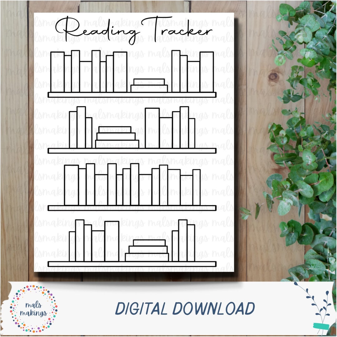 Reading Tracker | Reading Tracker Printable | Reading Tracker for Kids ...