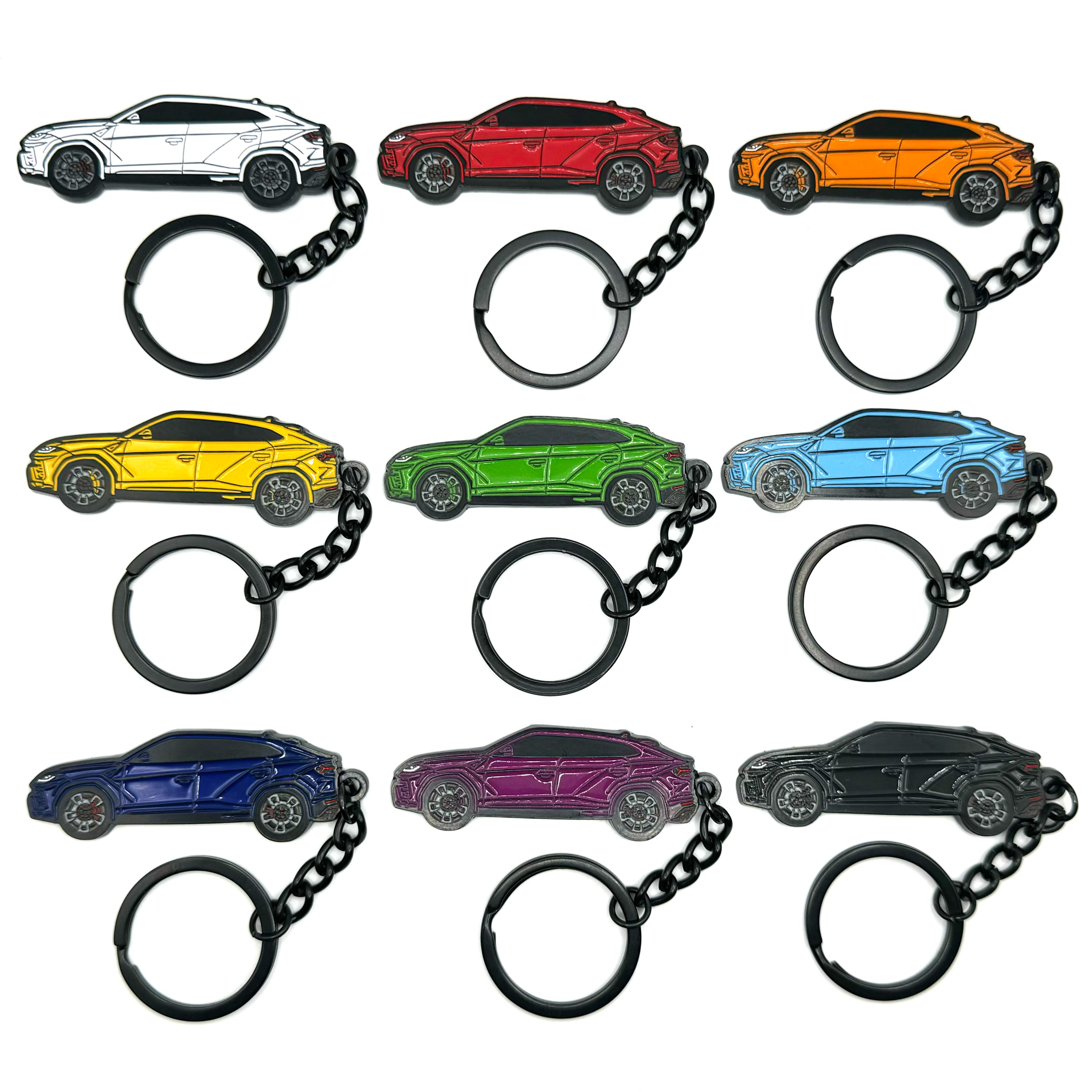 Lamborghini Urus Keychain ORANGE Diecast Enamel Metal SUV - Etsy
