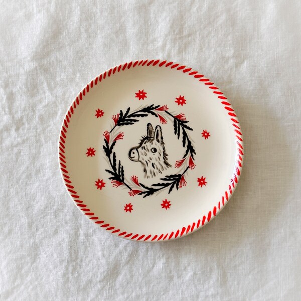 Plate Hand Painted - Etsy