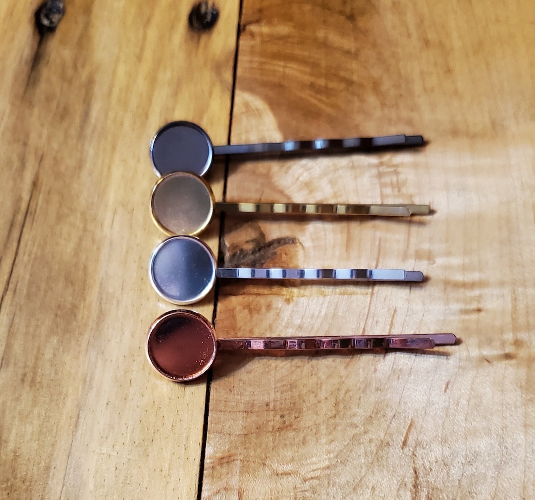 10 Hair Pin Blanks - Etsy