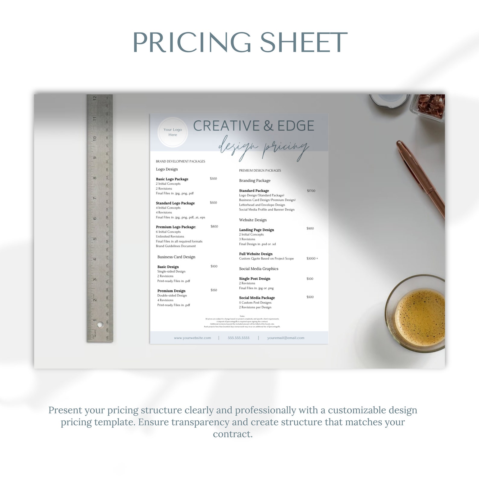 Graphic Design Contract Premier Bundle - Etsy