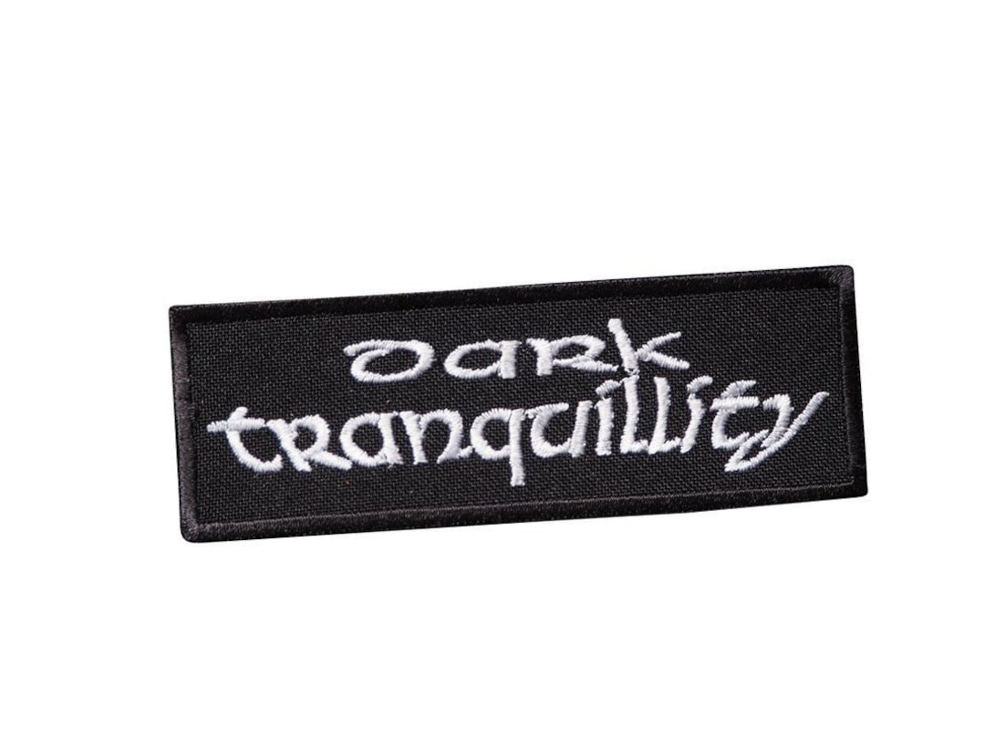 DARK TRANQUILLITY Embroidered Patch Melodic Septic Broiler Hammerfall Tiamat in Flames NWOBHM ...