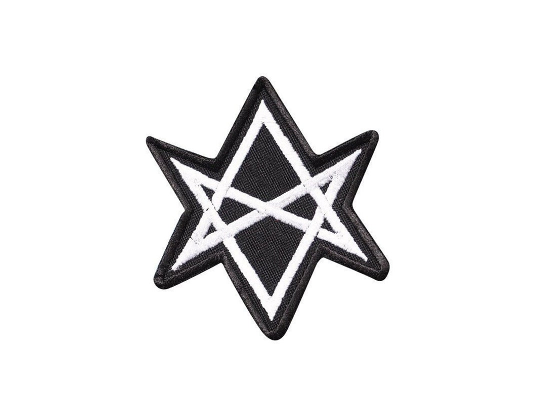 Hexagram CROWLEY Thelema Symbol Patch Embroidered, Occult, Satanic ...