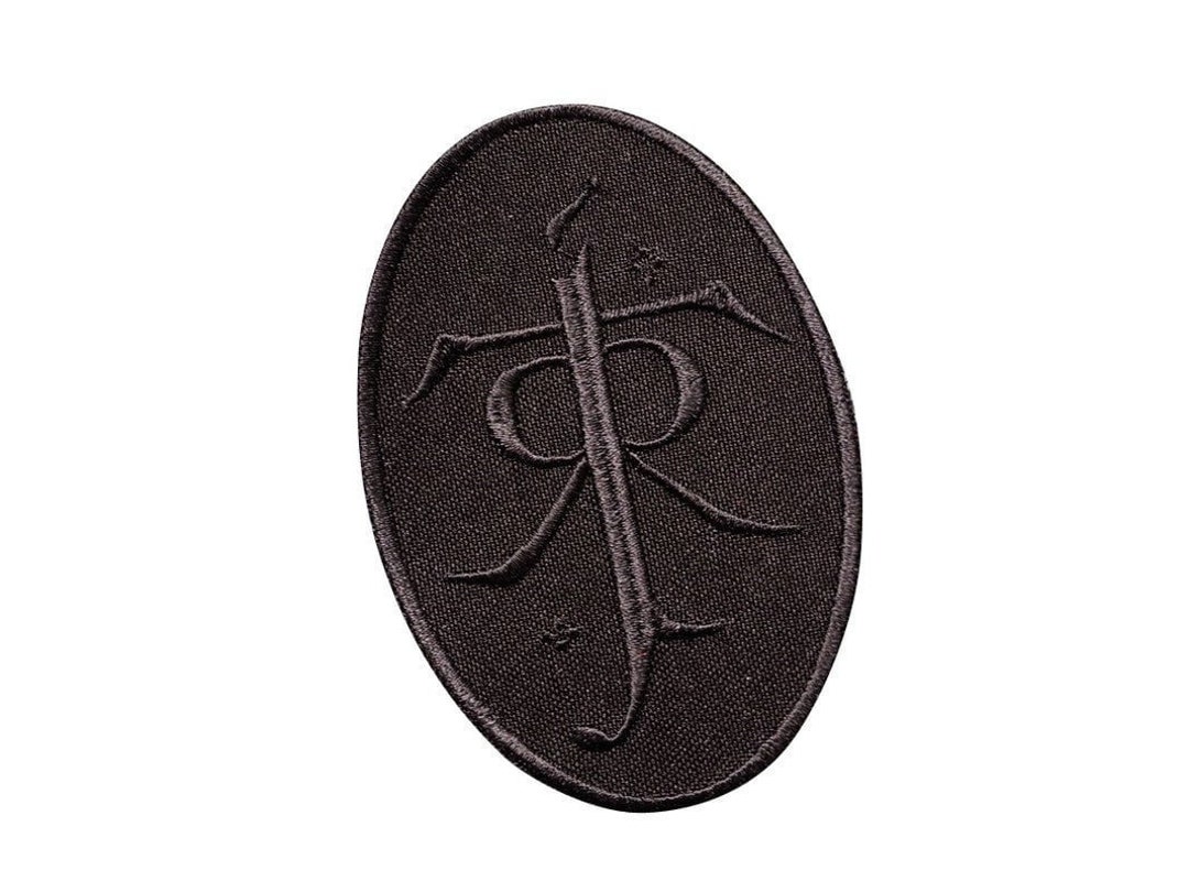 TOLKIEN SYMBOL, Embroidered Patch, Silmarillion, Lord of the Rings ...