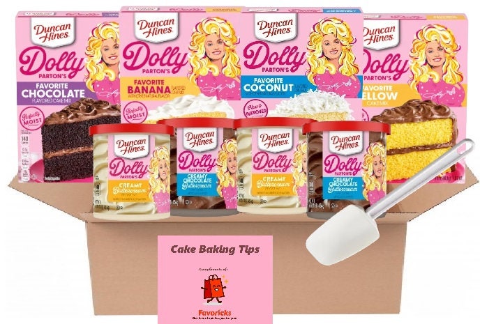 Dolly Parton Southern Style Favorite Cakes Gift Box Care Package ...