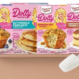 Dolly Parton Breakfast Sweets Gift Box Care Package Buttermilk Pancake ...