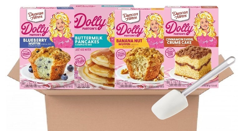Dolly Parton Breakfast Sweets Gift Box Care Package Buttermilk Pancake ...