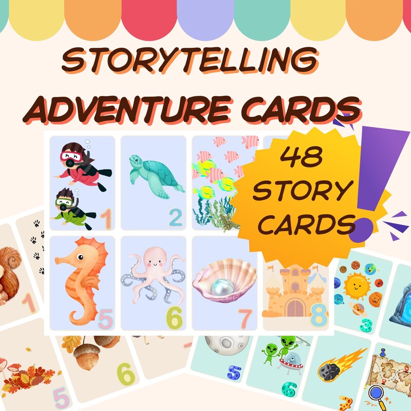 Storytelling Cards - Etsy