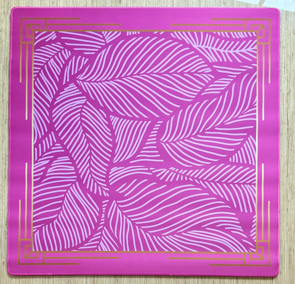 The Paradise Mahjong Mat - Passion Pink - Etsy