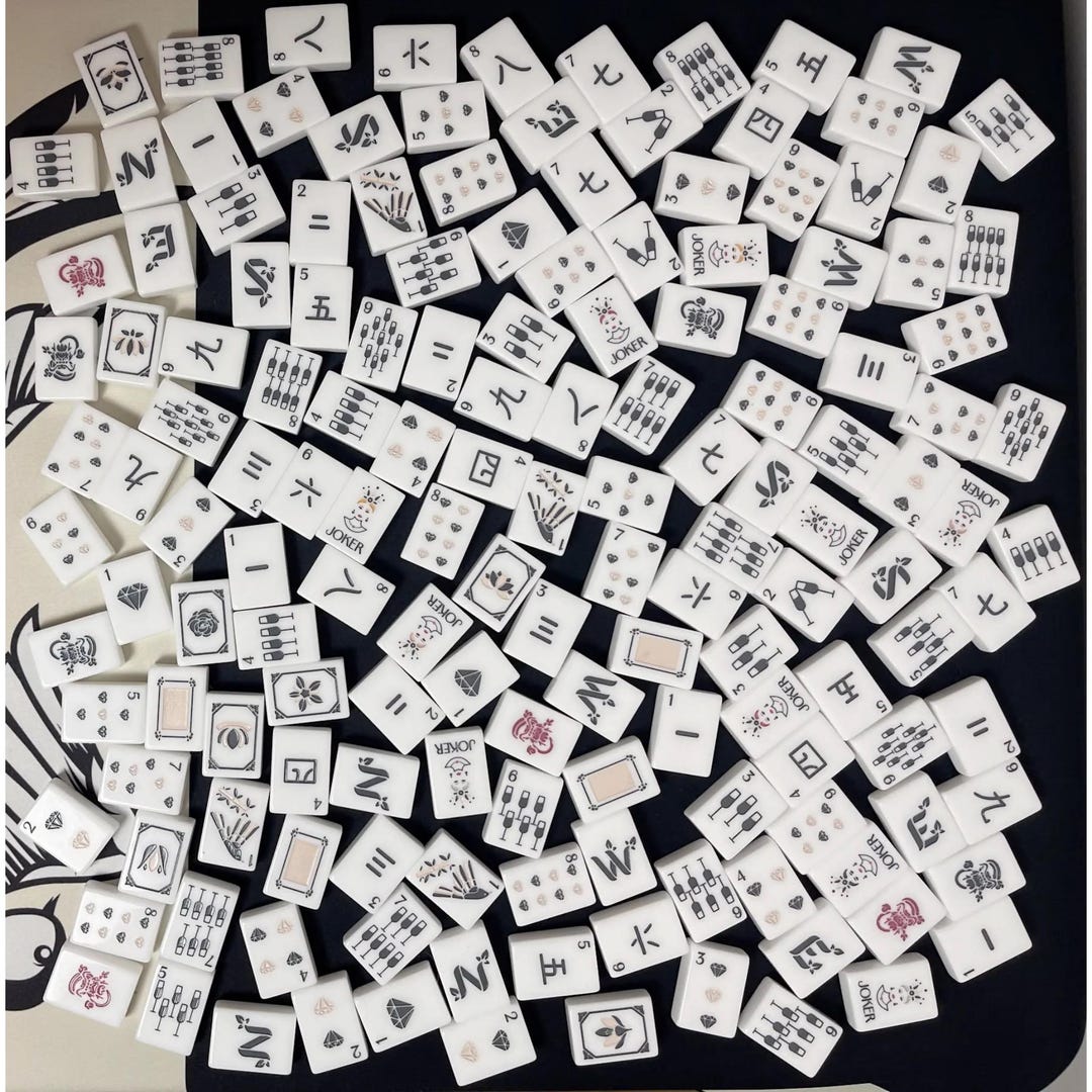 The Empress Mahjong Tile Set - Etsy