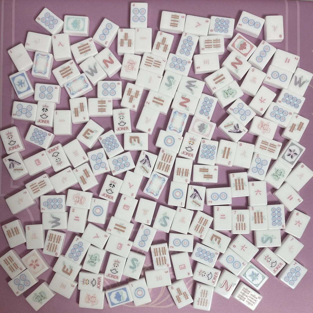 The Belle Mahjong Tile Set - Etsy
