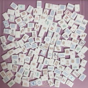 The Belle Mahjong Tile Set - Etsy