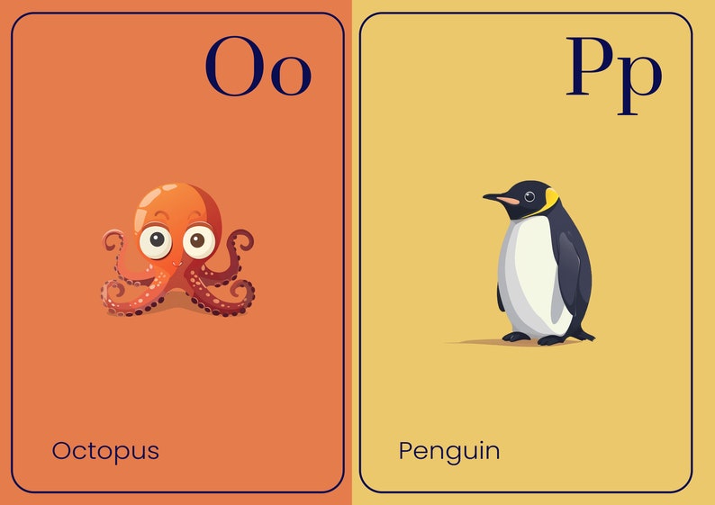 Alphabet Cards for Printing. Learning Tools, Preschool Alphabet ...